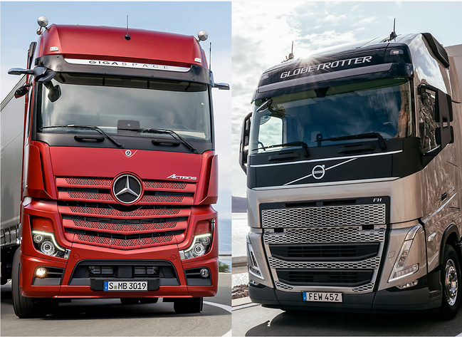 Volvo og Daimler vil samarbejde om brint-lastbiler